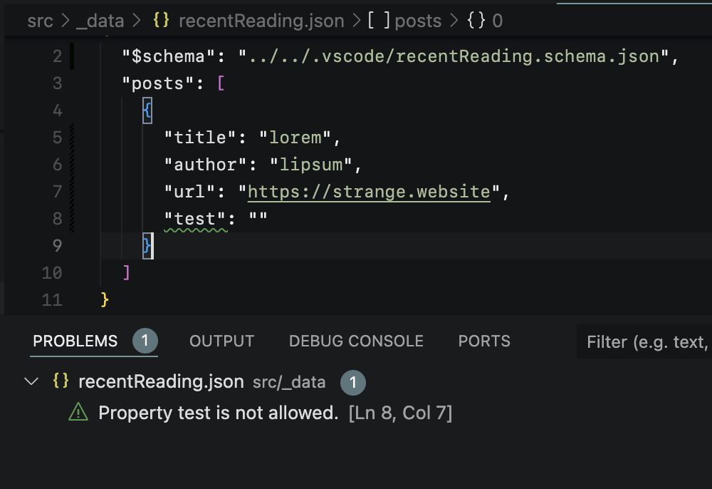Hinting & autocompletion for JSON in VS Code | Henry From Online